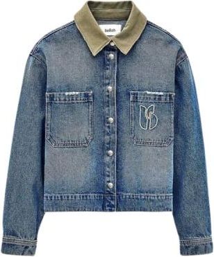 BA&SH Femme, Vestes, Bleu, Taille: 38 FR Vigilio Jacket