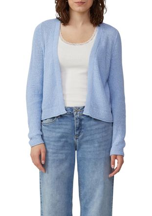 QS by s.Oliver Strickjacke aus Bändchengarn