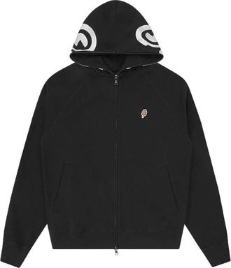 Icecream Icecream, Homme, Sweatshirts et sweats &agrave; capuche, Noir, Taille: XS Smiley Zip Through Sweat &agrave; capuche