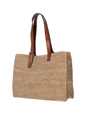 Ibeliv Womens Bags Beige Raphia