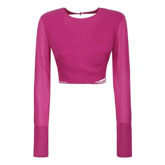 Andamane Long Sleeve Tops - - Tops - Damen - Rosa - L