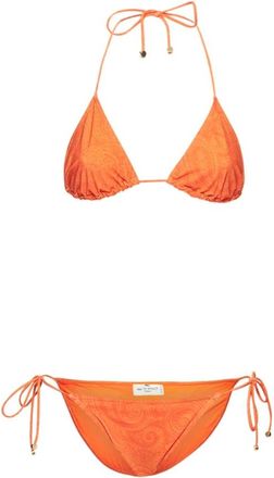 Etro Femme, Maillots de bain, Orange, Taille: 40 FR Bikinis