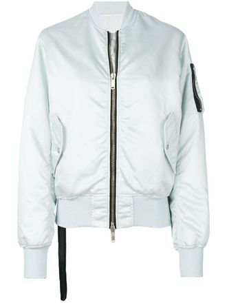 Unravel veste bomber zippée - Bleu