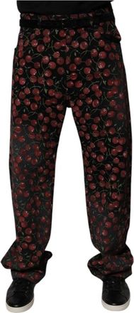 Dolce & Gabbana Homme, Jeans, Noir, Taille: M Jeans droits