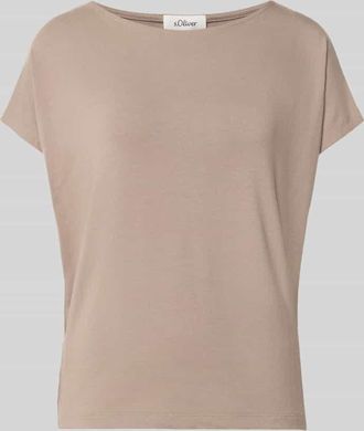 s.Oliver Red Label Oversized T-Shirt aus Viskose-Mix