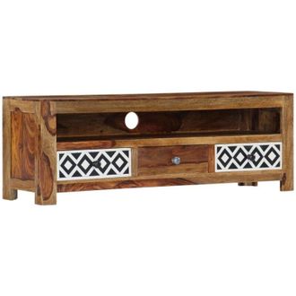 vidaXL Meuble tv 120x30x40 cm Bois de Sesham solide