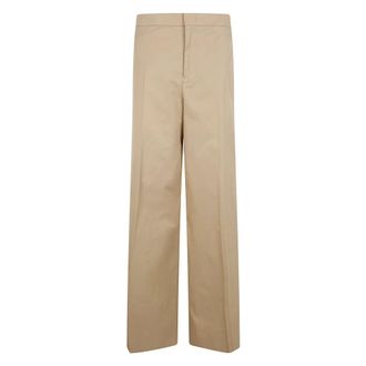Jil Sander Wide Hosen - - Trousers - Damen - Beige - XS