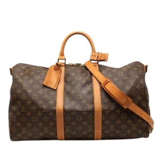 Louis Vuitton unisex, Pre-owned, Brun, Taille: ONE Size Keepall Bandouliere Monogram Bag doccasion