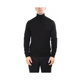 HUGO BOSS Homme, Pulls, Noir, Taille: M Pull &agrave; col roul&eacute;