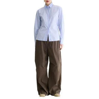 Bellerose Femme, Blouses et Chemises, Bleu, Taille: 42 FR Chemises