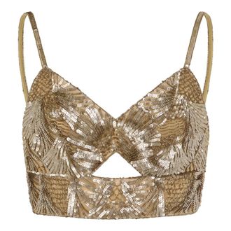 Alberta Ferretti Femme, Tops, Jaune, Taille: 40 FR Hauts
