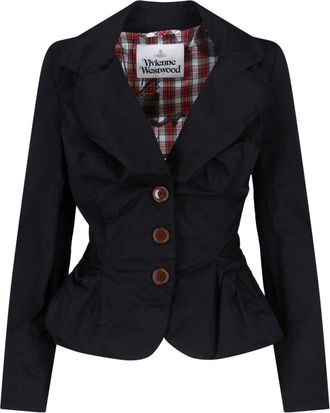 Vivienne Westwood Einreihiger Blazer Tartan
