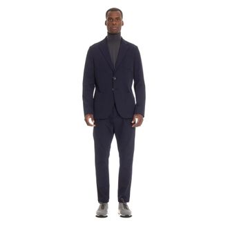 Herno Homme, Costumes, Bleu, Taille: XL Blazer crois&eacute;