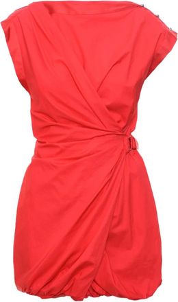 Pinko Pinko, Femme, Robes, Rouge, Taille: 36 FR Elliot Dress