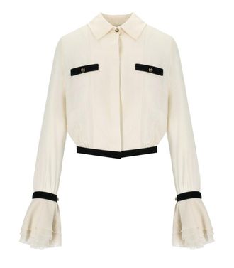 Elisabetta Franchi CHEMISE CROP MILK ELISABETTA FRANCHI