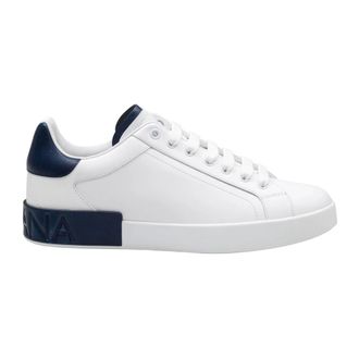 Dolce & Gabbana Homme, Chaussures, Blanc, Taille: 41 1/2 EU Portofino Baskets