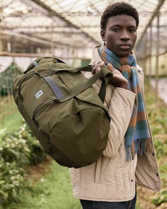 Faguo Sac de voyage vert olive