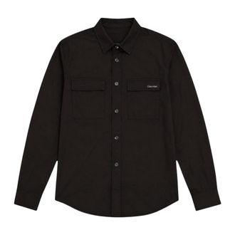 Calvin Klein Jeans Homme, Chemises, Noir, Taille: S Chemises