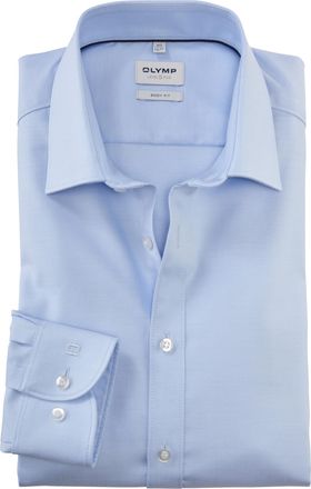 Olymp Herren Oberhemd Langarm Level.Five.Body.fit,Twill,Body fit,New York Kent,ozon 12,44