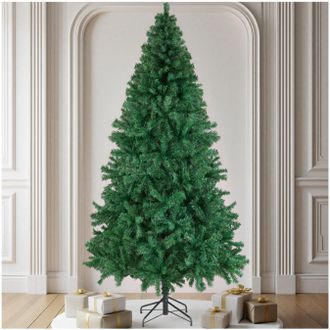 TecTake K&uuml;nstlicher Weihnachtsbaum, dichter Tannenbaum k&uuml;nstlich, flexibel biegbare k&uuml;nstliche Tannenzweige, inkl. Stahlbaumst&auml;nder, Weihnachtsbaum als Weihna