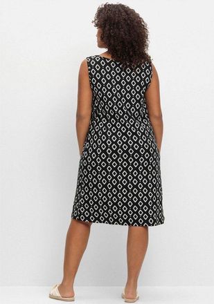Sheego Strandkleid Strandkleid &Auml;rmellos