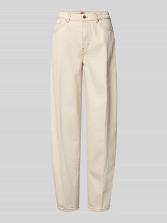HUGO BOSS Loose Fit Jeans aus reiner Baumwolle Modell Gimine_5
