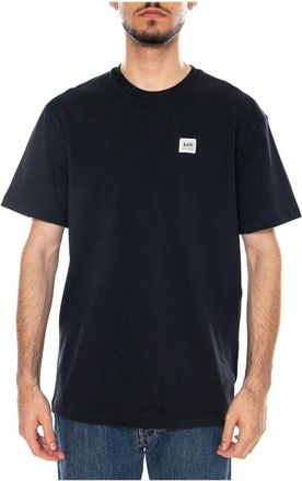 Lee Homme, Tops, Bleu, Taille: XL T-shirt de travail d&eacute;contract&eacute;