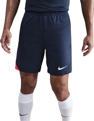 Nike Strike Fu&szlig;ballshorts f&uuml;r Herren (Blau/Wei&szlig;)