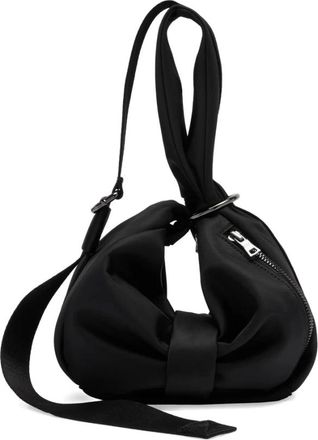 Simone Rocha Femme, Sacs, Noir, Taille: ONE Size Sac Noir avec Détail Bague Zip