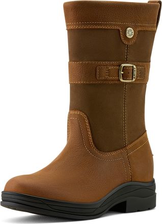 Ariat Womens Bampton Waterproof Boots in Baked Brown, B Medium Width, Size 42.5, by Ariat