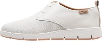 Pikolinos Flache Schuhe in Leder Madrid f&uuml;r Frauen Farbe NATA