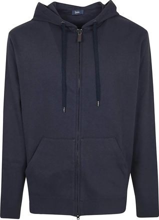 Herno Homme, Sweatshirts et sweats &agrave; capuche, Bleu, Taille: L Mens Sweaters Clothing White Ss26