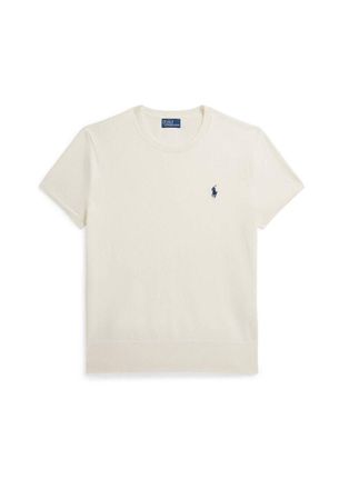 Polo Ralph Lauren Damen T-Shirt aus Baumwoll-Mix