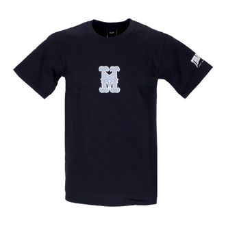 HUF Huf, Homme, Tops, Noir, Taille: S Tee-Shirt Homme Noir avec Impression Thrasher