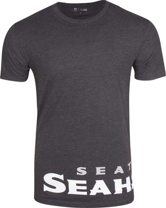 New Era NFL Wrap Around Tee Herren Seattle Seahawks Grau, Gr&ouml;&szlig;e:XXL