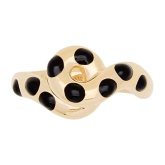 Bea Bongiasca Femme, Accessoires, Jaune, Taille: 51 MM Chonky Wave Polka Dots Ring