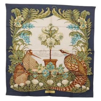Ferragamo Foulard en soie Pre-owned - Femme - Pre-owned - Multicolore - Taille: ONE Size