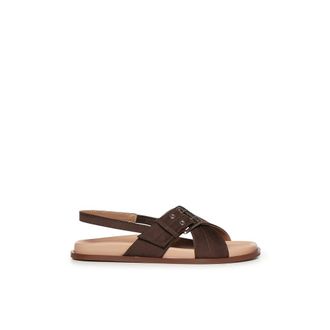 Carmens Femme, Chaussures, Brun, Taille: 41 EU Christine Satin Raso 26E