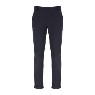 Dondup Homme, Pantalons, Bleu, Taille: W36 Pantalon Bleu &Eacute;l&eacute;gant Coupe Slim
