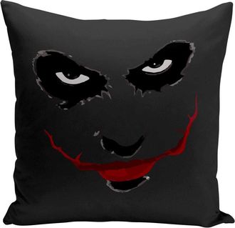 Fabulous Kissen Kissenbezug 40x40 cm Joker Clown-Halloween-Angst-Horrorfilm
