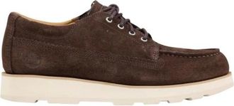 Timberland Homme, Chaussures, Brun, Taille: 45 EU Chaussures &agrave; lacets en daim