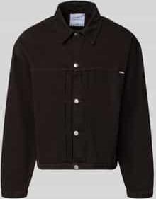 Edwin Jeansjacke mit Knopfleiste Modell FREELAND