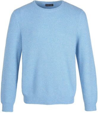 Louis Sayn Rundhals-Pullover Louis Sayn blau