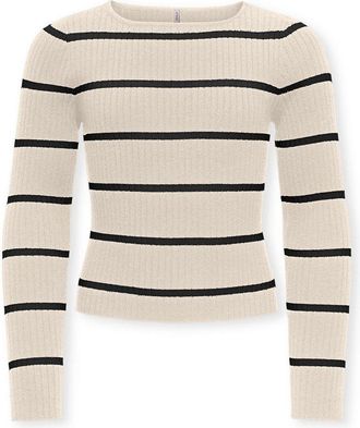 Only Strickpullover KOGIBI LS RIB BOATNECK CP KNT
