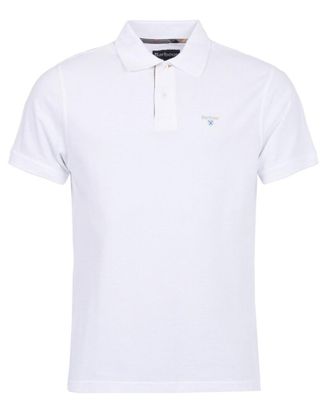 Barbour Piqu&eacute;-Poloshirt mit Logo-Stickerei, Tailored Fit in