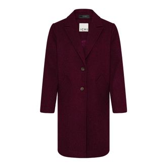 Ichi Ichi - Vestes - Femme - Manteaux - Brun - Taille: 42 FR