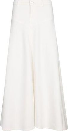Topshop Jupe &eacute;vas&eacute;e en denim de coton m&eacute;lang&eacute;