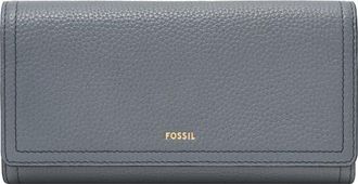 Fossil Logan Damen Blaue Leder Clutch, SL7833450