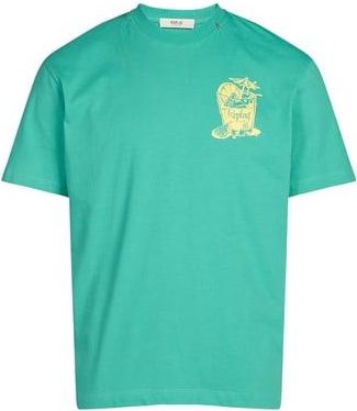 Replay T-shirt imprim&eacute; poitrine en coton