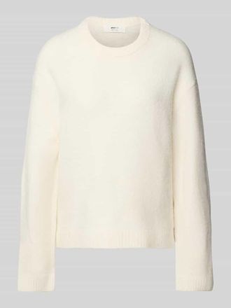 Gina Tricot Oversized Strickpullover mit Leinen-Anteil